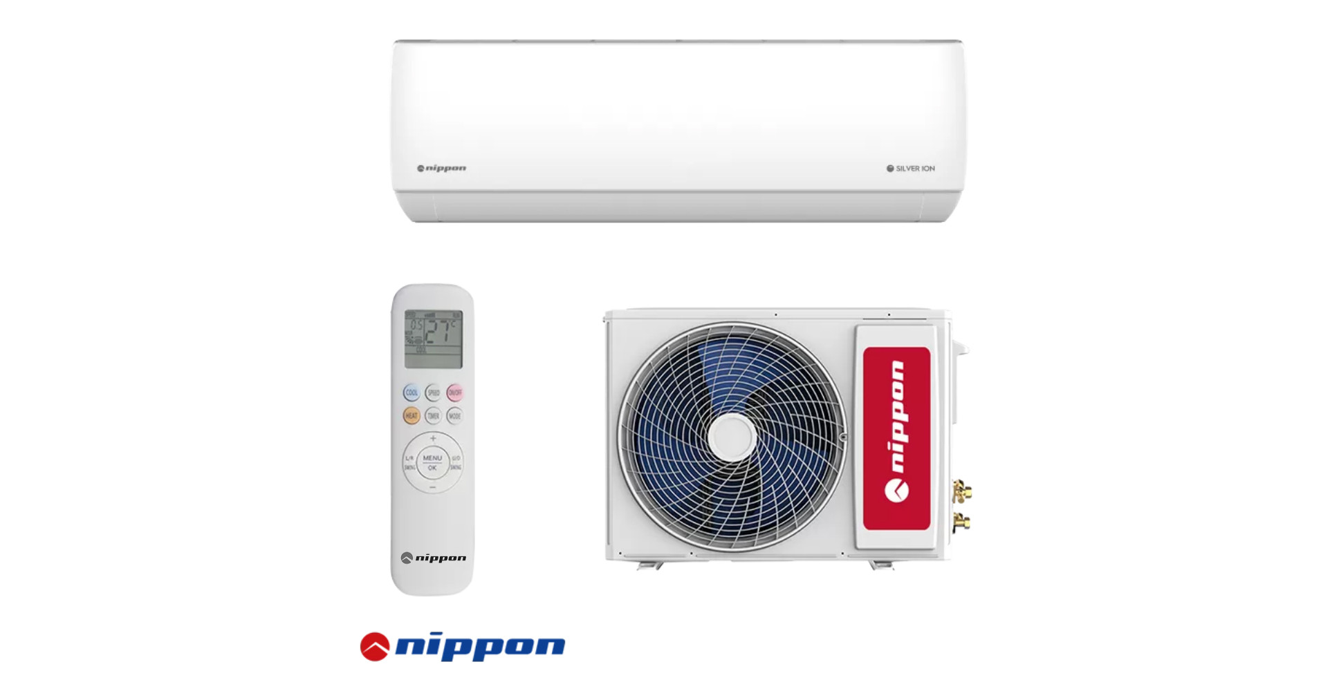 Nippon KFR 12DC SILVER ION Inverteres Split Klíma 3,5kW