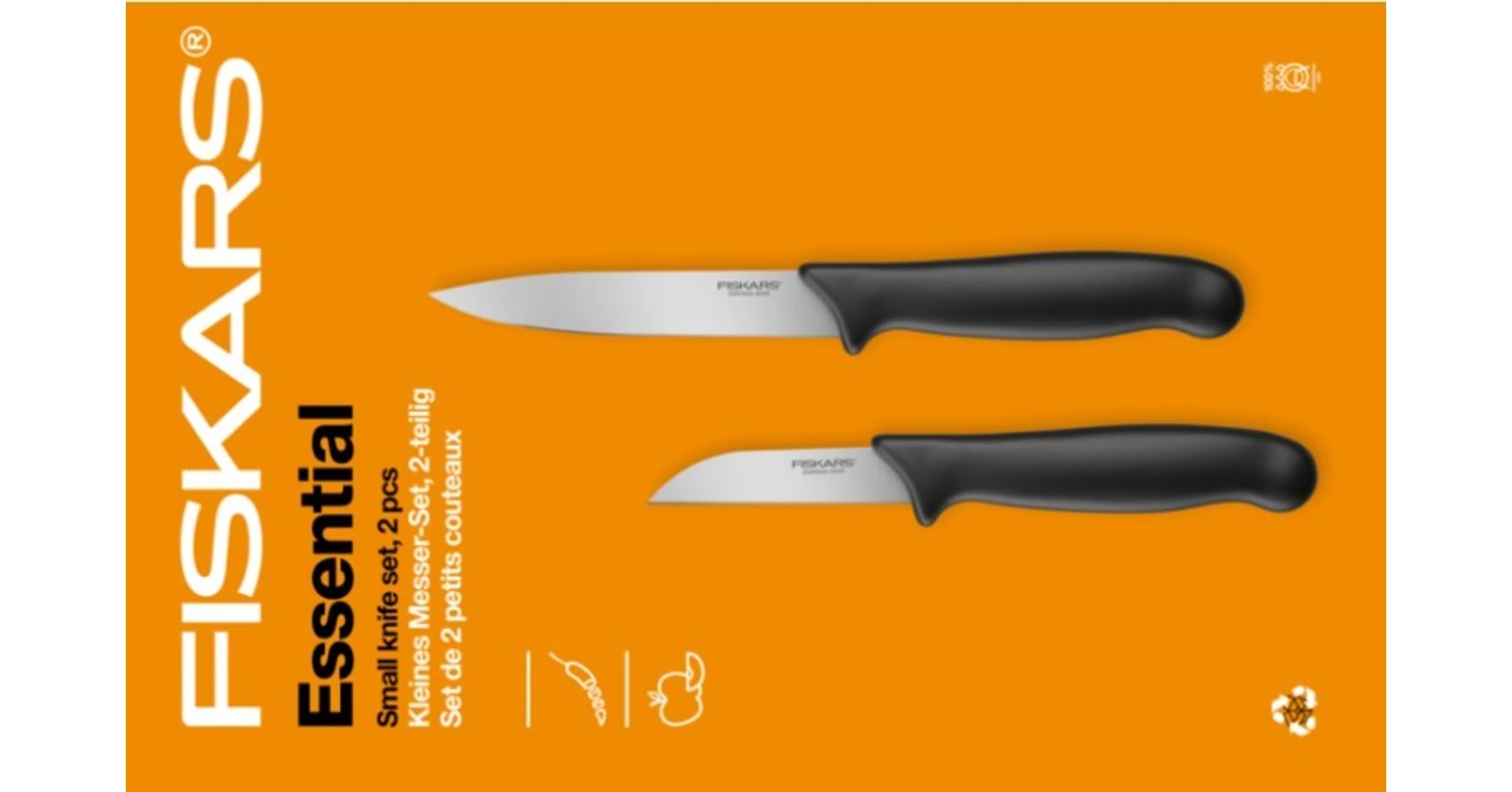 Essential 2 db-os hámozókészlet - Fiskars - Warnex.hu - Kandalló-kályha ...