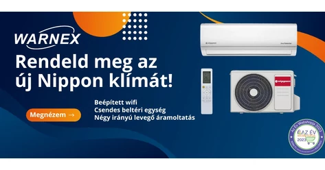 Ideális otthoni klíma: Nippon Eco Powerfull inverteres split klíma